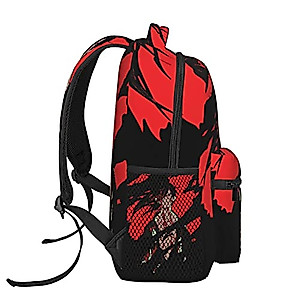 Anime Dororo Laptop Backpack College Bookbag Travel Casual Daypack Boys Girls