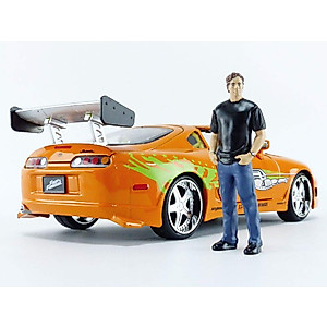 Jada 1:24 Diecast 1995 Toyota Supra with Brian O'Conner Figure, Men