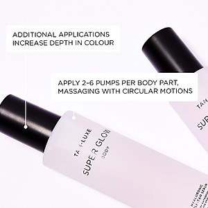 TAN-LUXE Super Glow Kit - Super Glow and Super Glow Body Hyaluronic Self Tanning Serums, 180ml - Cruelty & Toxin Free