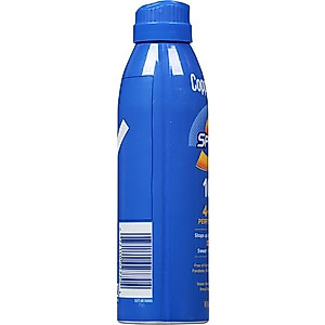 Coppertone SPORT Sunscreen Spray SPF 100, Water Resistant, Continuous Spray Sunscreen, Broad Spectrum SPF 100 Sunscreen, 5.5 Oz Spray