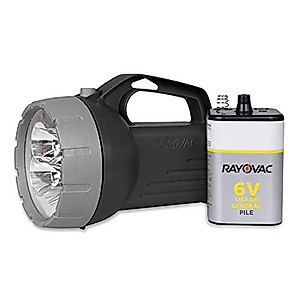 RAYOVAC Value Bright 85-Lumen 6V 10-LED Floating Lantern Battery with Battery, BEPLN6V-BTA