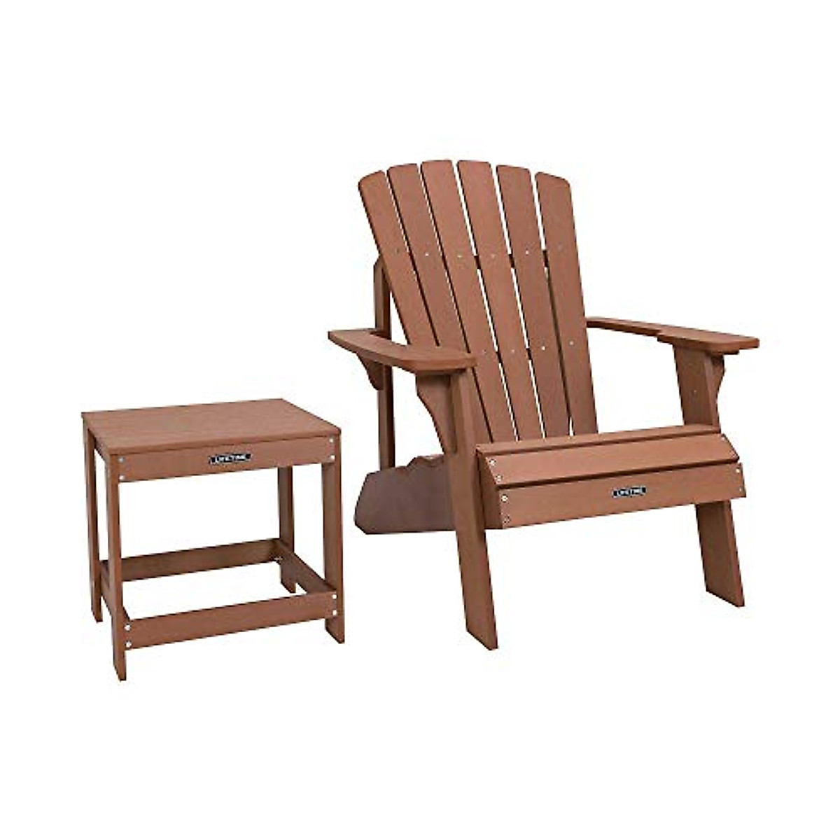 Lifetime 60246 Adirondack Table, Brown