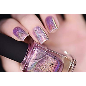 ILNP Morning Rays - Mauve Pink Holographic Shimmer Nail Polish