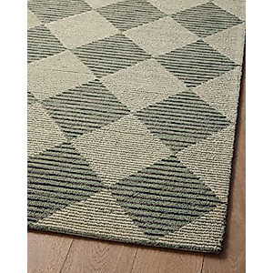 Chris Loves Julia x Loloi Francis Collection FRA-01 Spa / Granite 5'-0" x 7'-6" Area Rug