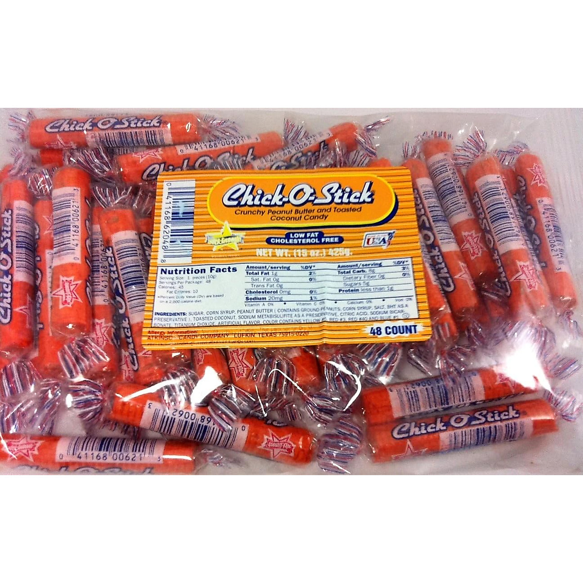 Chick-O-Stick Bag, 48 Wrapped Sticks