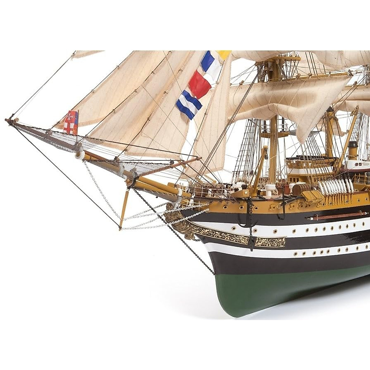 Occre Amerigo Vespucci Ship, Navy,White