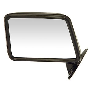 Dorman 955-225 Driver Side Manual Door Mirror - Folding Compatible with Select Ford Models, Black