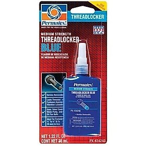 Permatex Threadlocker 1.22 Oz. Blue