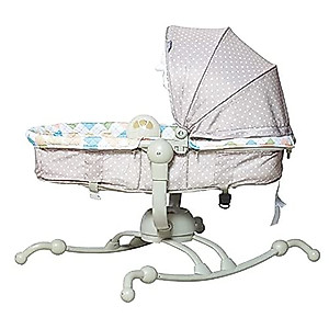 ZARACOS USA Comfort from Newborn to 18 Months Rocking Chair 1106- Brown