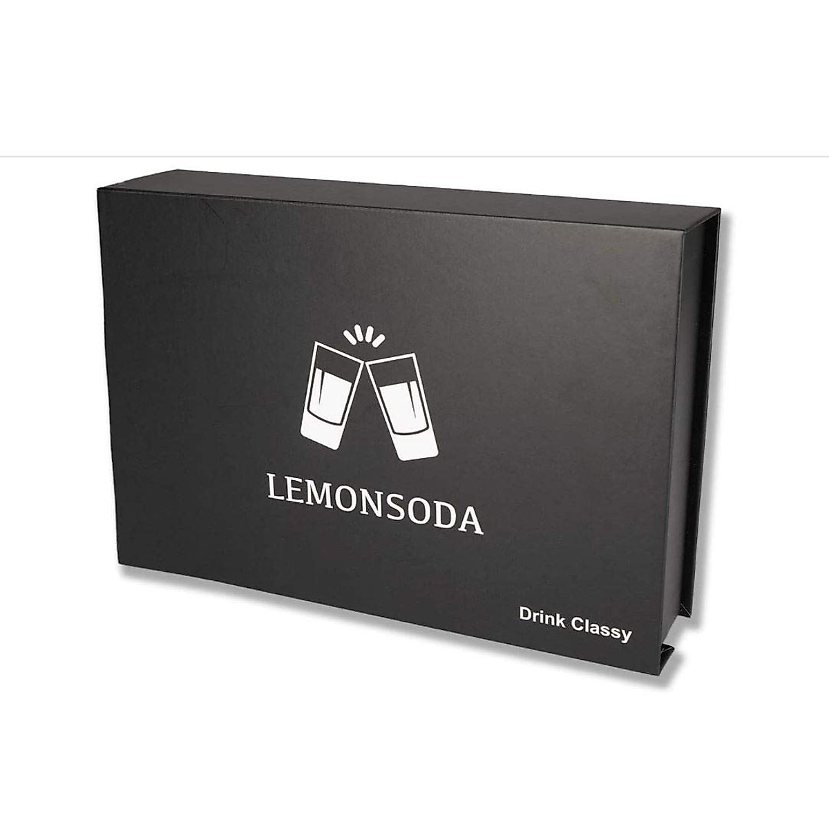 LEMONSODA Wine Bottle Opener Kit - Wine Lever Corkscrew Opener, Wine Pourer, Wine Foil Cutter, Vacuum Wine Stopper, Extra Spiral - Elegant Metal Wine Openers - Modern Gift Set for Wine Lover