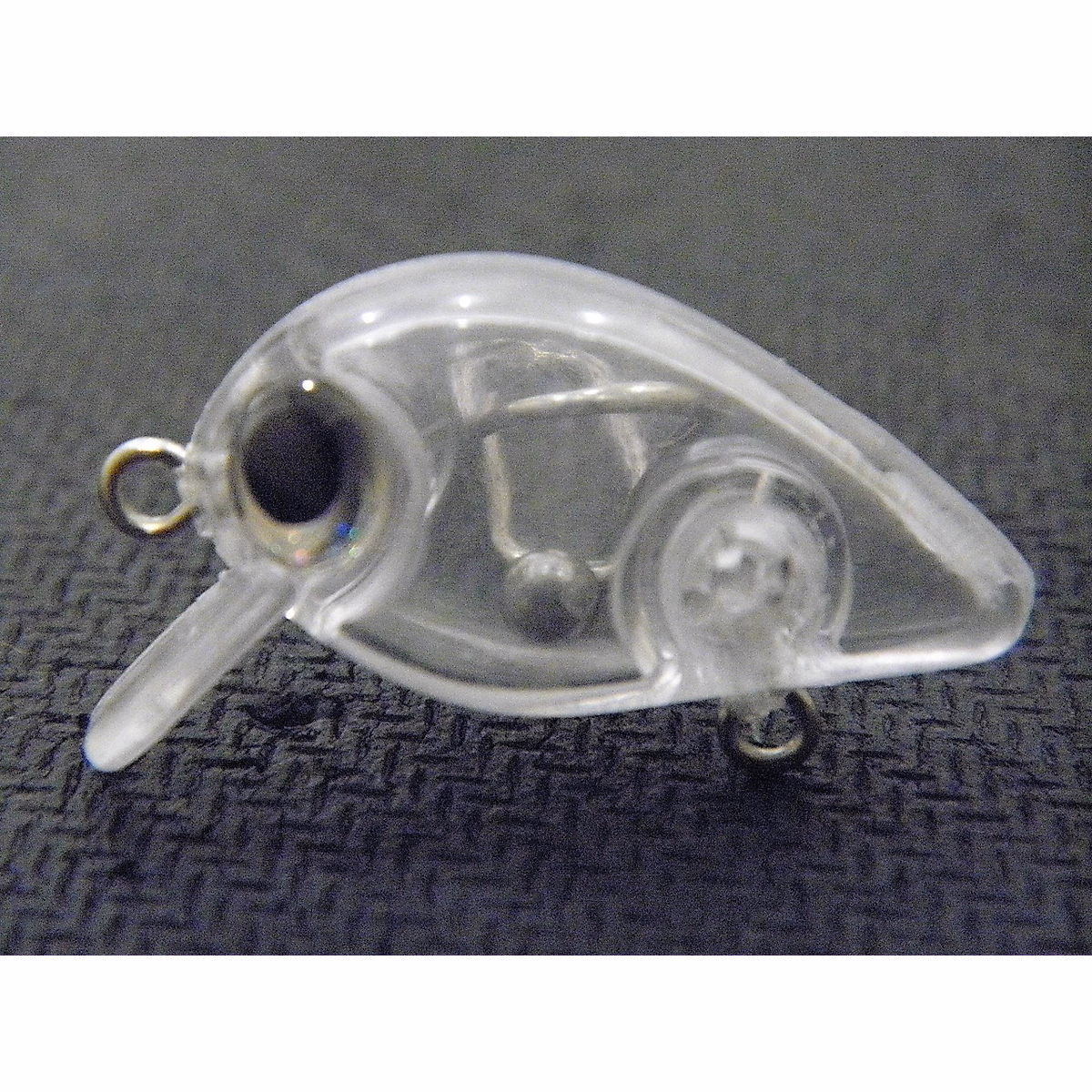 wLure 10 Blank Unpainted Tiny Crankbait Lightweight 1.5g Crappie Fishing Fishing Lures UPC746