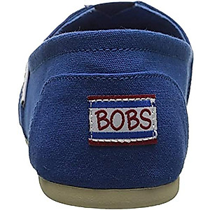 Skechers Women's Bobs Plush Peace and Love Ballet Flat, Royal Blue, 11 M US