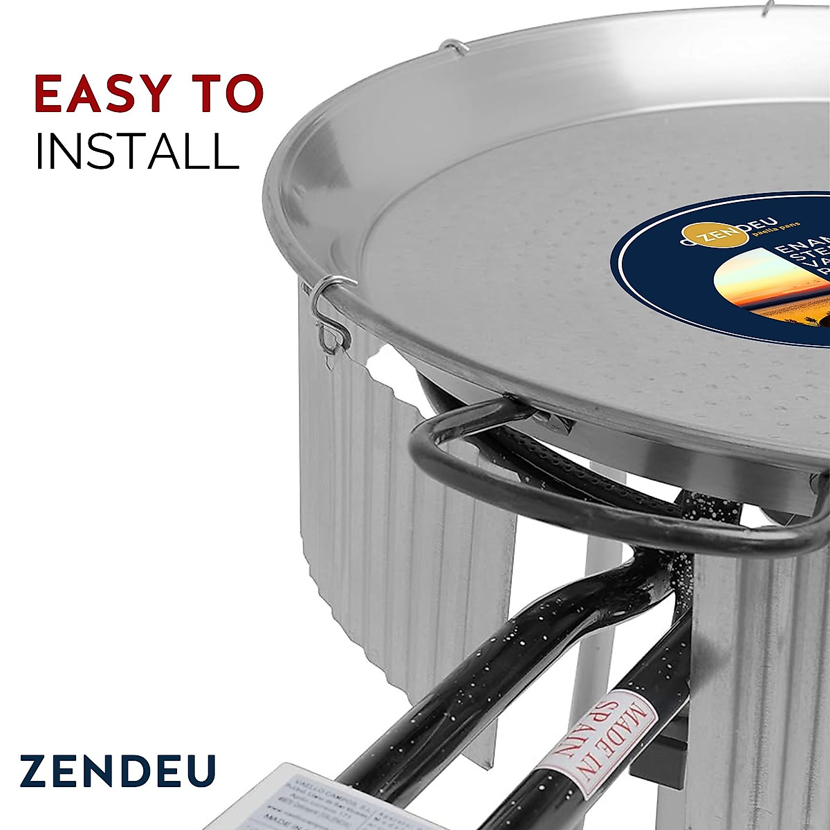 ZENDEU Paella Gas Burner Windshields (28 inch)
