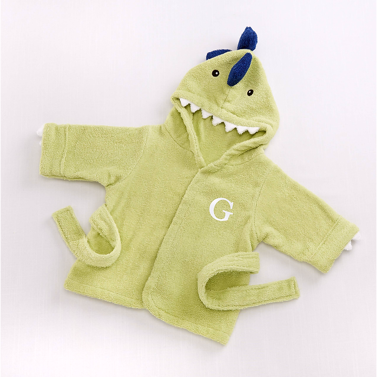 Baby Aspen "Splash-a-Saurus Dinosaur Hooded Towel Robe, 0-9 Months