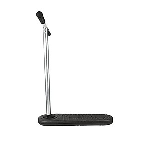 Junior Trainer Stunt Board Scooter - 360 Degree Spinning Base and T-Bar Rotation, Sturdy Base for Practicing Tricks (Black)