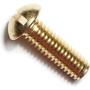 Hard-to-Find Fastener 014973131555 Slotted Round Machine Screws, 5/16-18 x 1, Piece-10