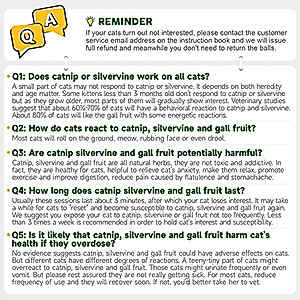 Potaroma 4 Pcs Catnip Toys, Silvervine Balls, Extra Cat Energy Ball, Edible Cats Lick Toys, Healthy Kitten Chew, Teeth Cleaning Dental Cat Balls, Cat Wall Treats, More Concentrated Flavors