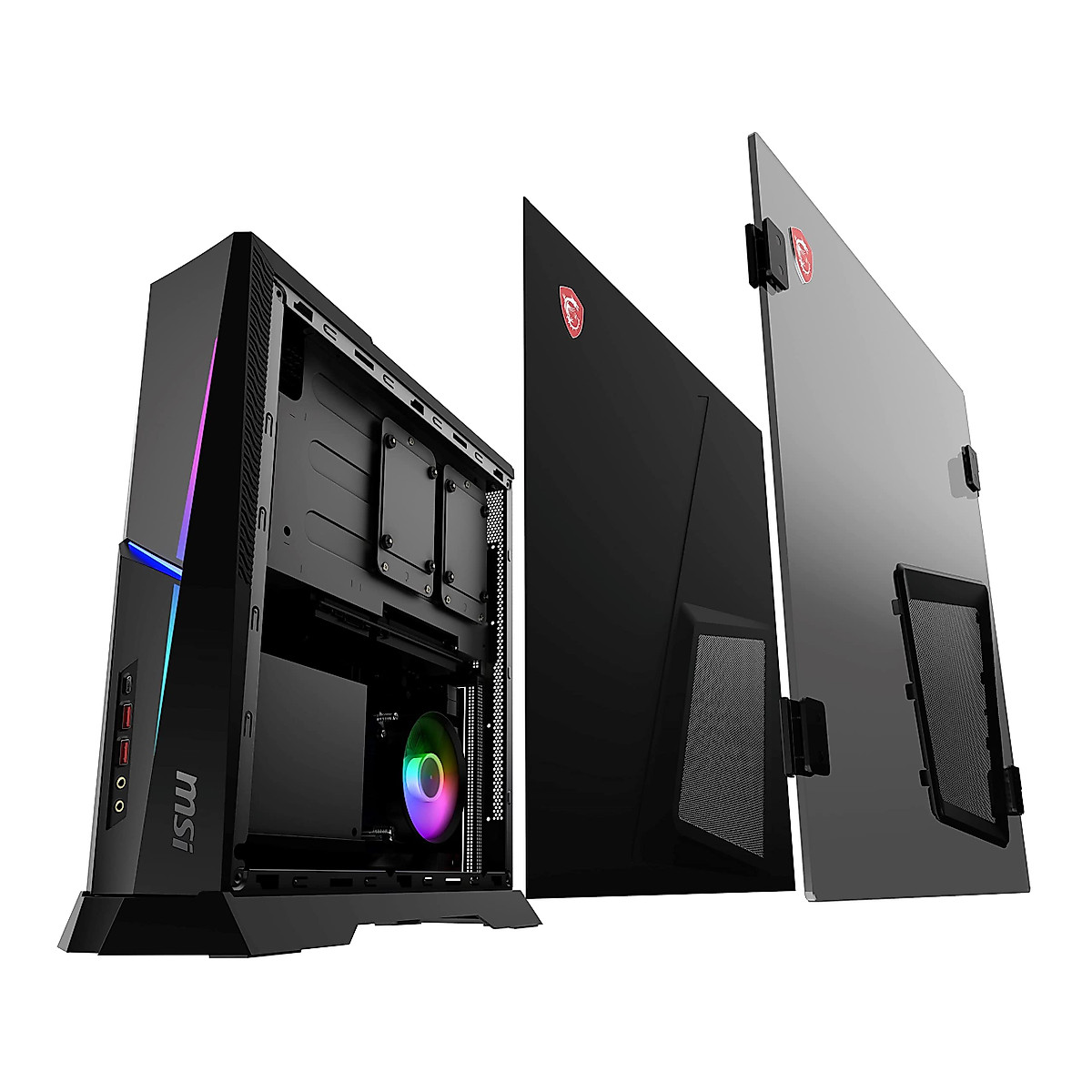 2023 MSI MPG Trident AS 13TH-451US (i5-13400F, 64GB RAM, 2X 512GB NVMe SSD + 2TB HDD, RTX 3050 8GB, Windows 11) Gaming Desktop PC