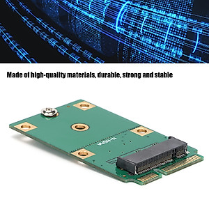 Msata Ssd, Adapter Card M.2 NGFF SSD to MSATA SSD 2 Fixing Holes MSATA Adapter Light Weight Sophisticated Technology for PCB