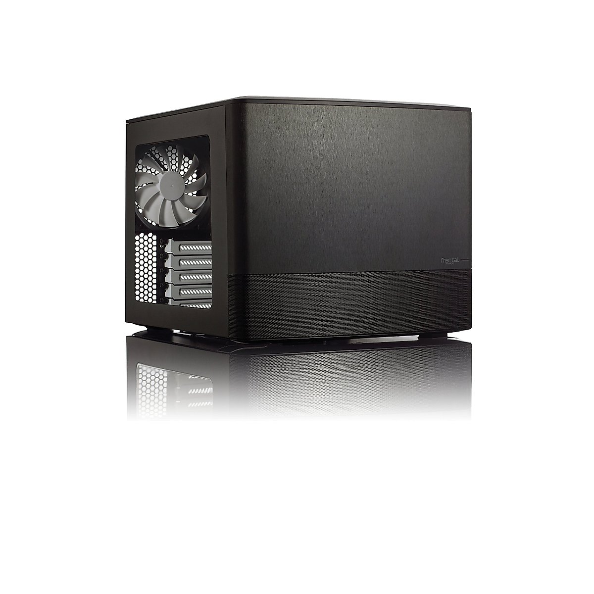 Fractal Design Node 804 No Power Supply MicroATX Cube Case FD-CA-NODE-804-BL, Black