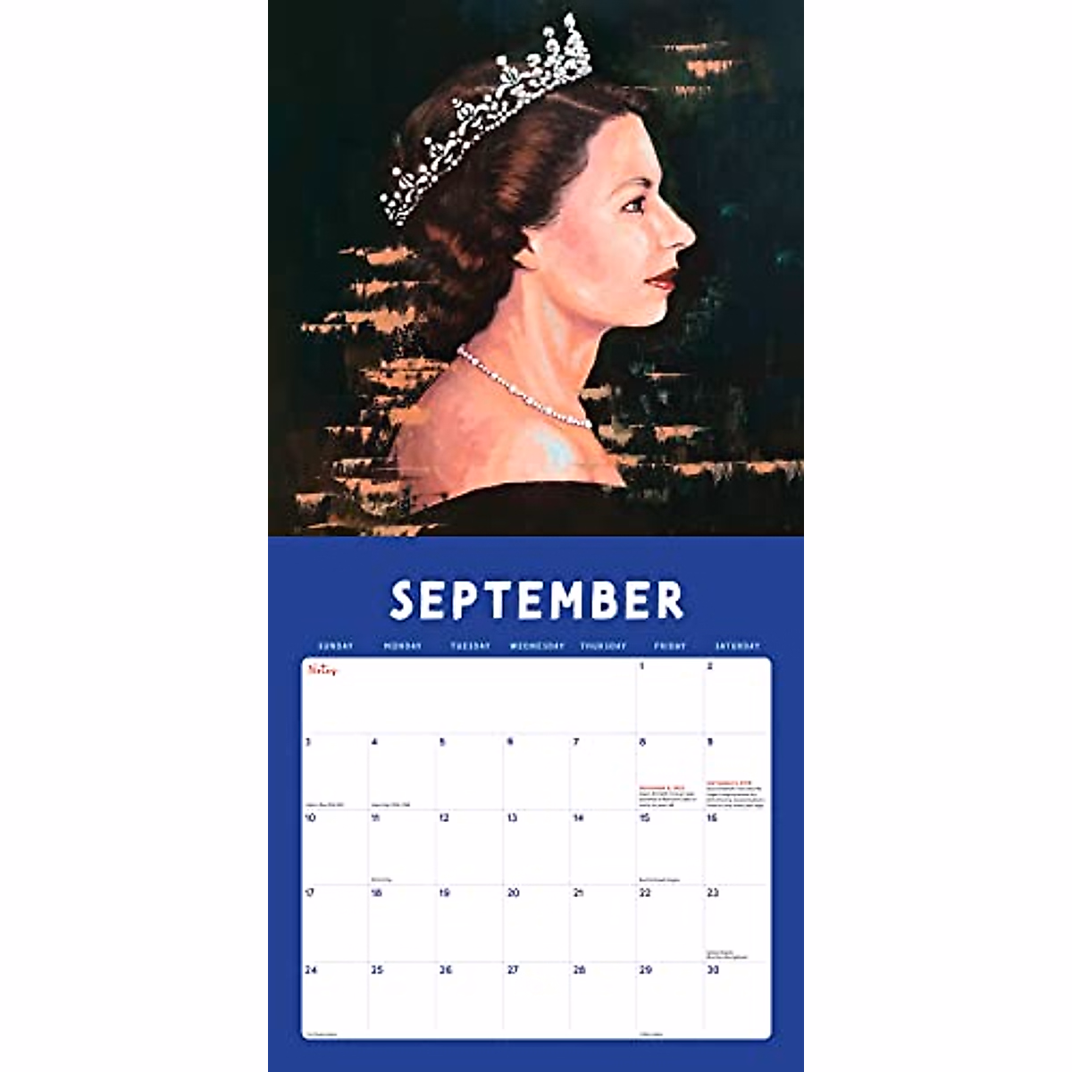 2023 The Legacy of Her Majesty Queen Elizabeth II Wall Calendar: A Yearlong Tribute to a 70-Year Reign (12-Month Art Calendar)