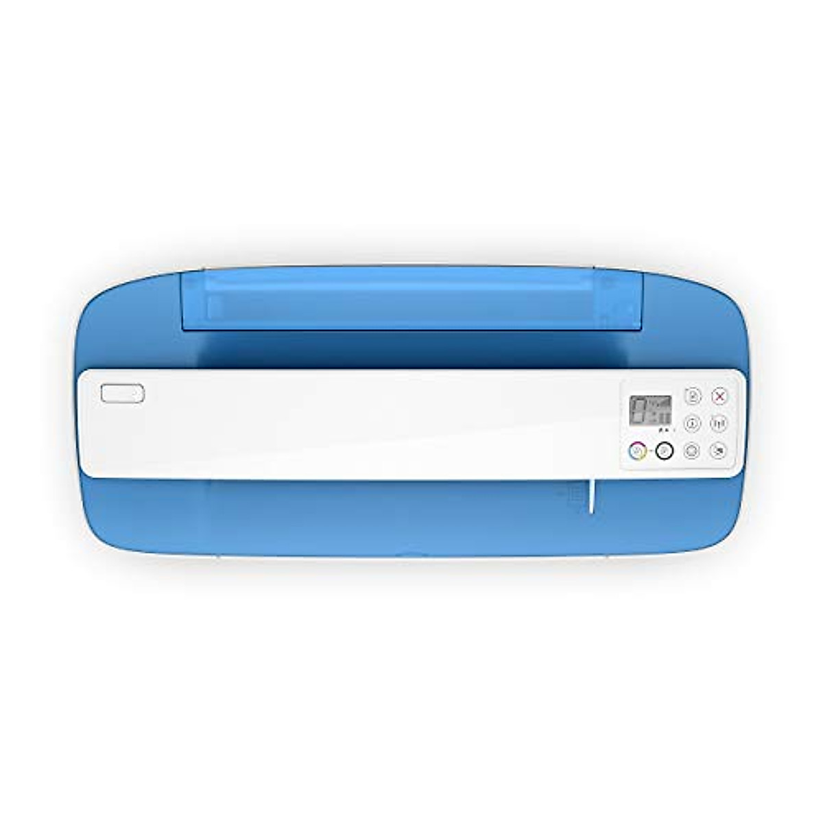 HP DeskJet 3755 All-in-One Wireless Printer - Instant Ink Ready, Mobile Printing, Best Printer for Home and Office, Scanner, Copy, Fax, Inkjet with Built-in Wifi, J9V90A - Blue Accent (Renewed)