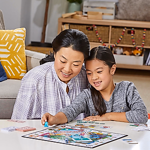 Monopoly Discover Board Game for Kids Ages 4+, Fun Game for Families, 2-Sided Gameboard for 2-4 players, 2 Levels of Play, Playful Teaching Tools for Families