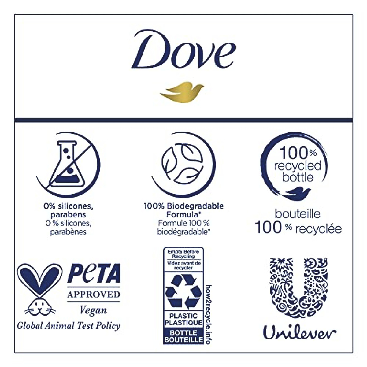 Dove RE+AL Bio-Mimetic Care Shampoo For Damaged Hair Repair Coconut + Vegan Keratin Sulfate-Free Coconut Shampoo 10oz