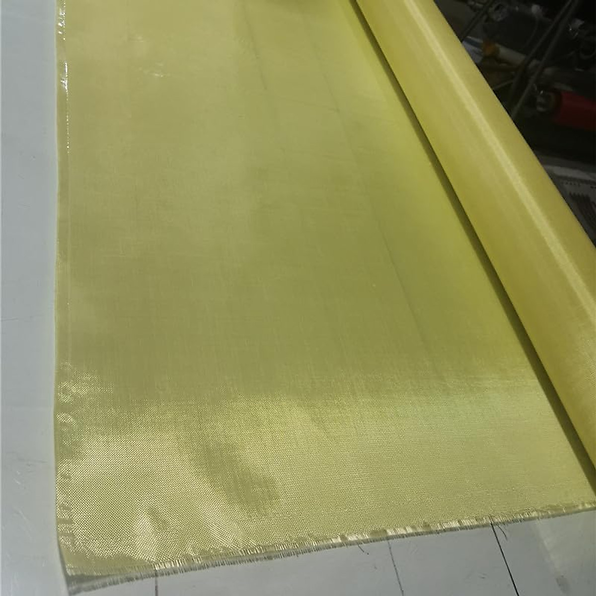 Cosyhat XLJP 1/2/5Meters Ultra-Thin 50gsm 200D Kevlar Fiber Fabric Aramid Plain Cloth 40"/100cm Width Thickness 0.1mm (Size : 1mx5m Roll Packaging)