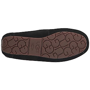 UGG Women's Ansley Slipper, Black, 05