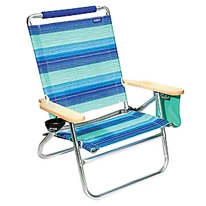 Copa Hi Back 13" Beach Chair (COLORS MAY VARY)