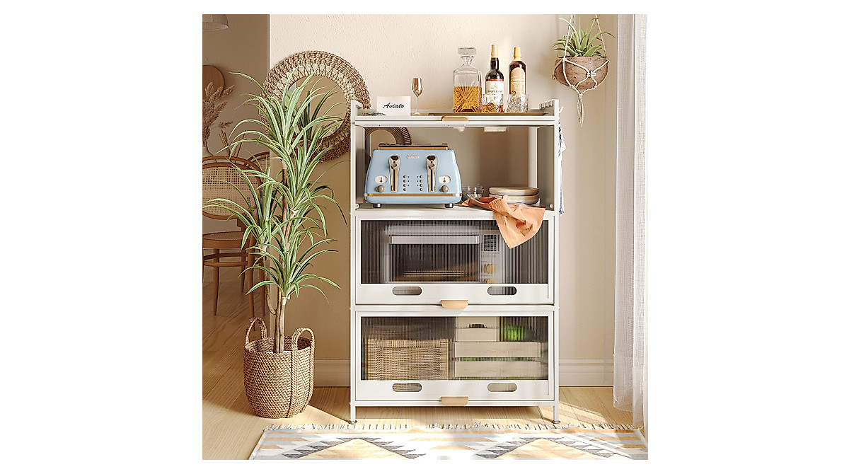 NETEL Kitchen Bakers Rack - Organize Your Kitchen Today