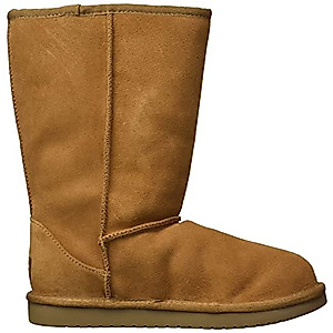 Koolaburra by UGG Girl's K KOOLA Tall Fashion Boot, Chestnut, 04 Medium US Big Kid