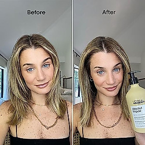 L'Oréal Professionnel Absolut Repair Shampoo | Protein Hair Treatment | Repairs Damage & Provides Shine | With Quinoa & Proteins | For Dry, Damaged Hair | 16.9 Fl. Oz.