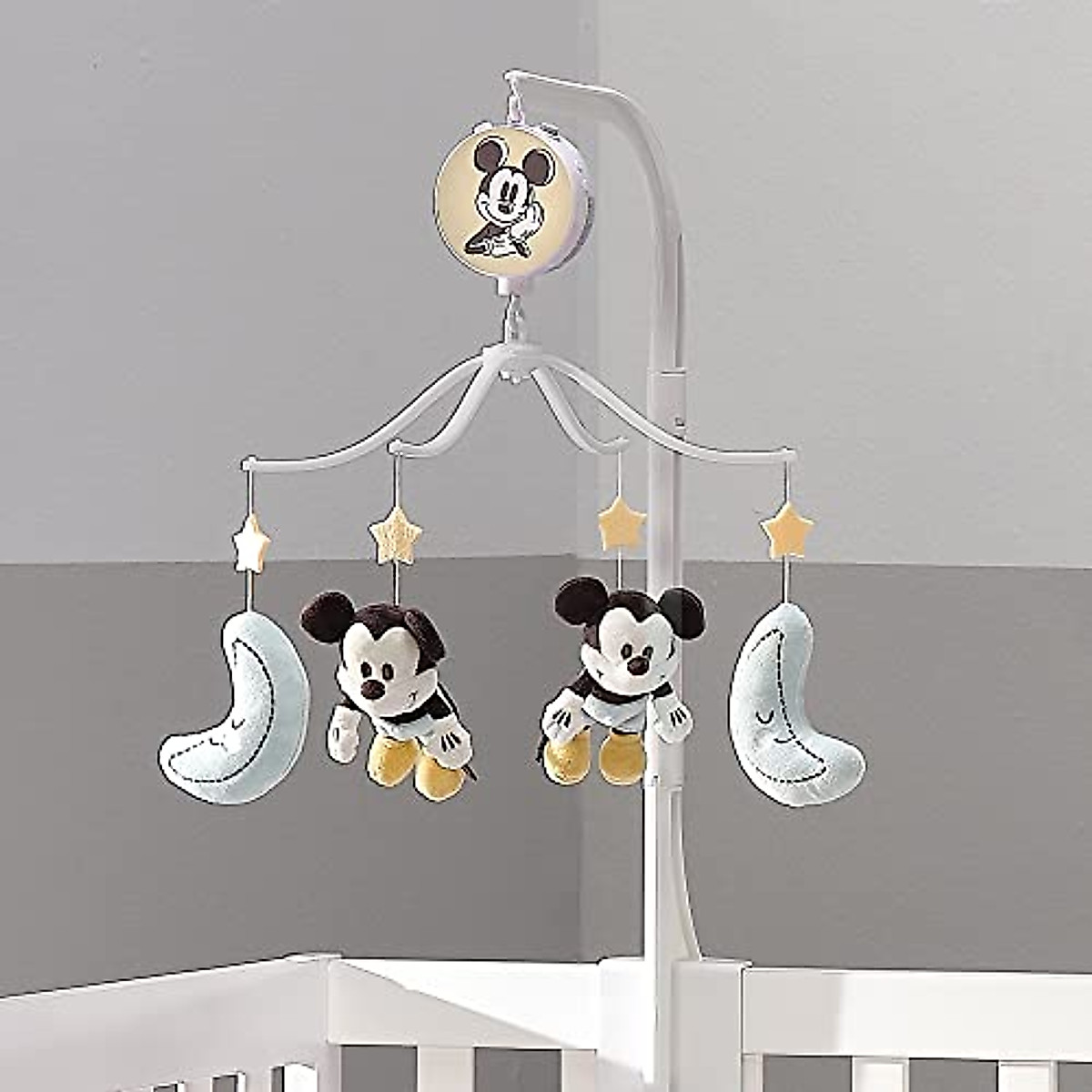 Lambs & Ivy Disney Baby Moonlight Mickey Mouse Musical Baby Crib Mobile Soother