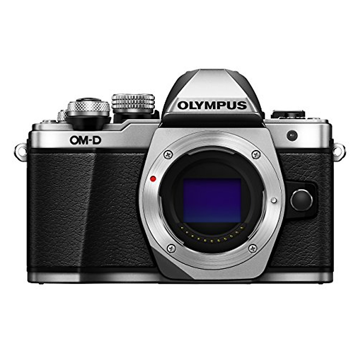 Olympus OM-D E-M10 Mark II Mirrorless Camera (Silver) - Body Only