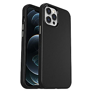 OtterBox - Ultra-Slim iPhone 12 Pro Max Case (ONLY) - Made for Apple MagSafe, Protective Phone Case, Sleek & Pocket-Friendly Profile (Black Licorice)
