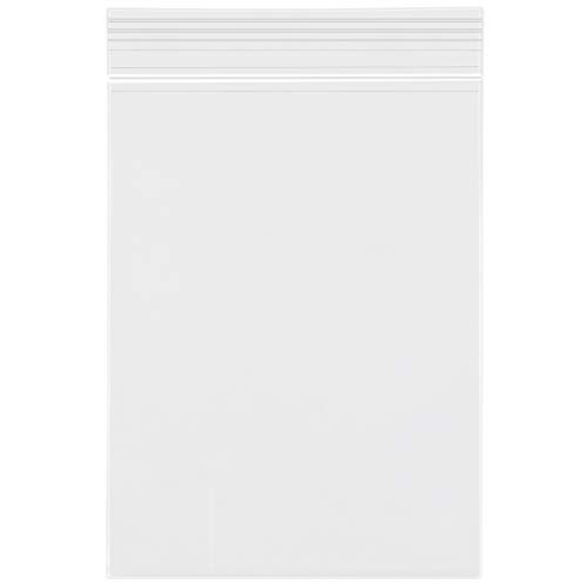 3''x 4'', (Pack of 100) Small Clear Poly Zipper Bags Reclosable Zipper lock Storage Plastic Bags for Jewelry, Gift Card, Halloween Candy