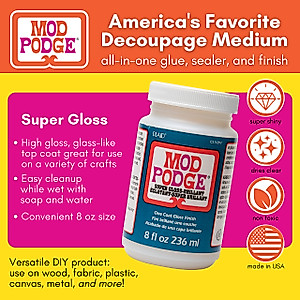 Mod Podge Super Thick Gloss (8-Ounce), CS11297