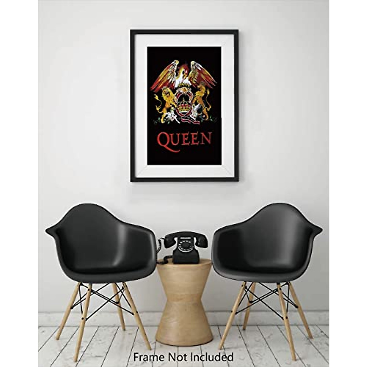 XIHOO Christ-EZ Queen Crest large fabric poster/flag - Matte poster Frameless Gift 12 x 18 inch(30cm x 46cm)