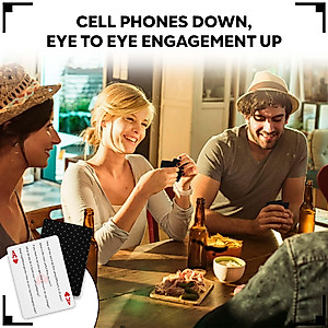 250 Thought Provoking Conversation Cards Game for Family, Friends, Relationships & Coworkers - Icebreaker Dinner Question Cards Game, Great for Road Trips