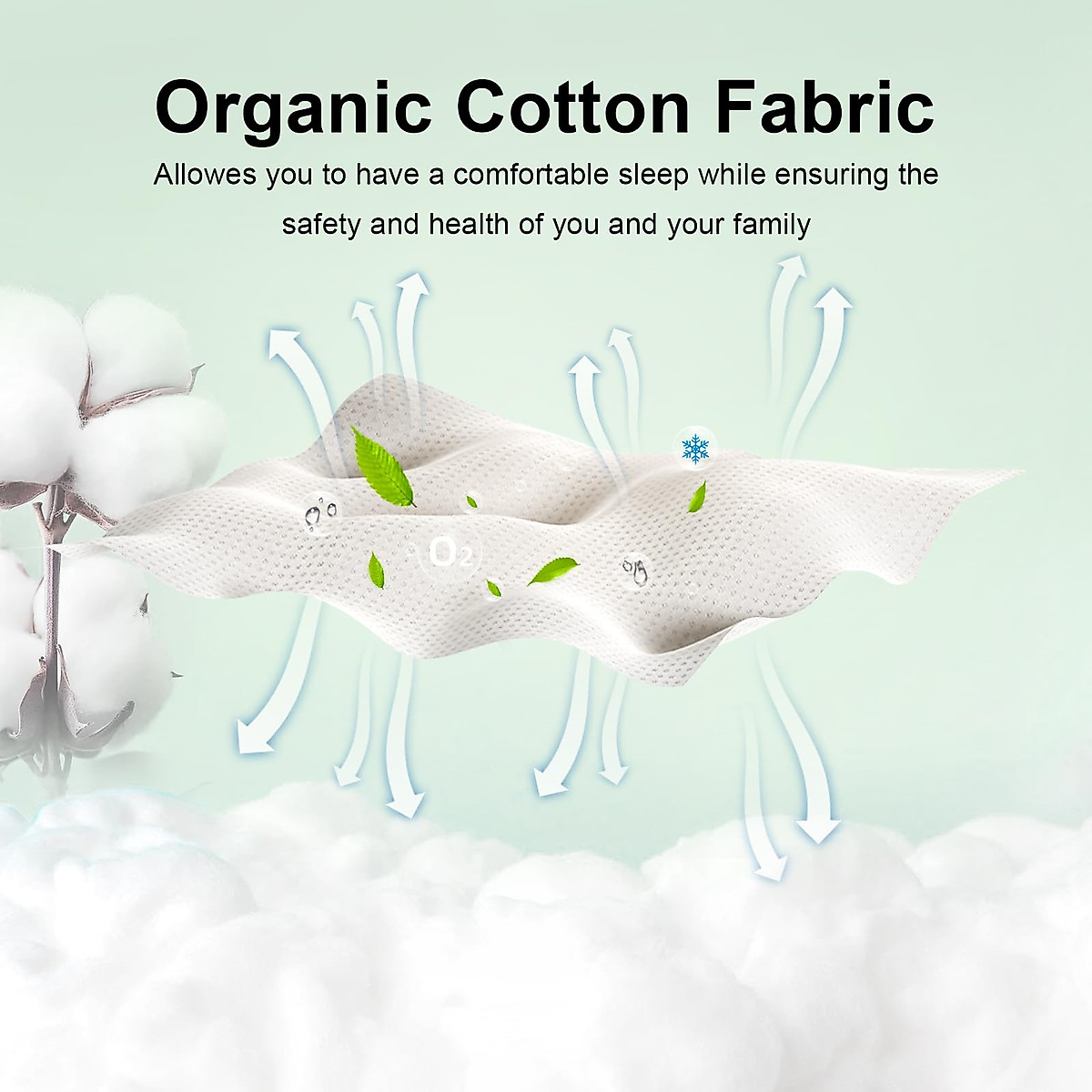 SURLUNKEYS Gel Foam Innerspring Mattress - 14 Inch King Mattress for Motion Isolating Pressure Relief, Euro Top Medium Firm Mattress in a Box, Reinforced Edge Support, 120-night Trial