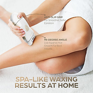 Epilady Legend 5 Rechargeable Epilator, 56 Tweezers, Dual Speed, Full-Body Epilator for Women, Auto Shut Off, Travel Case, Cleaning Brush