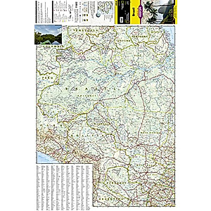 Brazil Map (National Geographic Adventure Map, 3401)