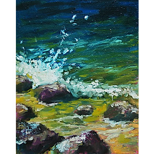 RoseArt Premium Oil Paint - Set 12 Colors, Maximum Strength Pigmented Oil Paints for Professionals, Students,