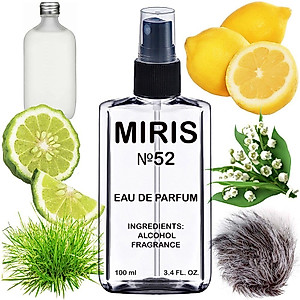 MIRIS No.52 | Impression of One | Unisex For Women and Men Eau de Parfum | 3.4 Fl Oz / 100 ml