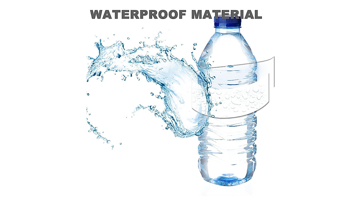 Waterproof Water Bottle Labels for Weddings & Events | Mr-Label