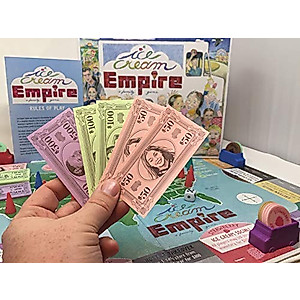 Ice Cream Empire Board Game | Fun Entrepreneurial Game for Families, Adults and Kids 7+ | Learn Business, Geography, and Math Skills | Competitive, Strategic, and Educational Game