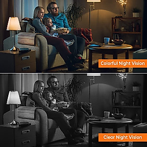 E27 Light Bulb Security Camera(Dual Lens), 10XHybrid Zoom Wifi Light Bulb Camera, Two-Way Talk Voice, Color HD Night Vision, Tracking, Sound And Light Alarm, Panoramic Light Bulb Camera 360°(2.4Ghz)