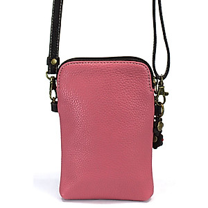 Chala Handbags Charming Butterfly Theme Collection (Pink Phone Purse) Small